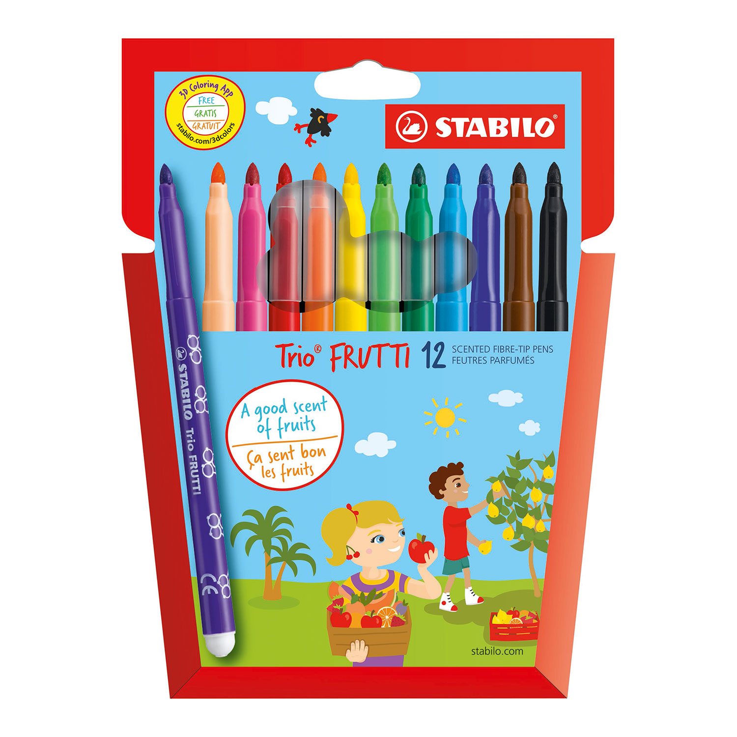 STABILO Trio Frutti, 12st. online kopen | Lobbes Speelgoed