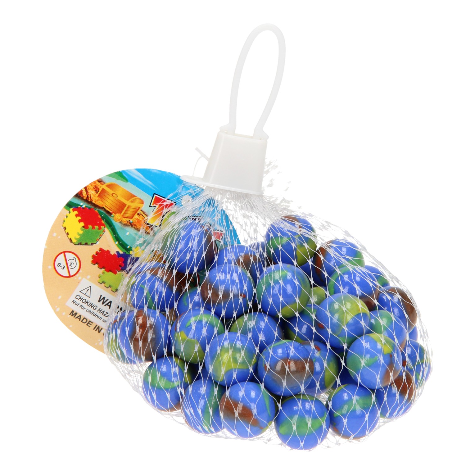 Knikkers Blauw, 50st online kopen | Lobbes Speelgoed