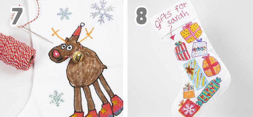 Kerstsok Versieren | Lobbes Speelgoed